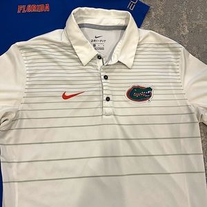 Nike | Shirts | Mens University Of Florida Gators Nike Drifit Polos X2 ...